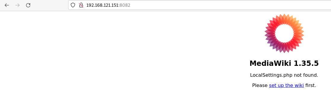 Ejemplo: Desplegando la aplicación mediawiki - Docker